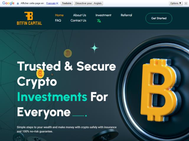 Bitfin.capital - Deposits and Traffic | Instant-Monitor.com