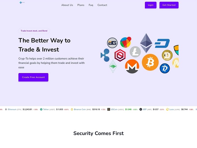 Cryp-to.net - Deposits and Payouts (Last 100) | Instant-Monitor.com