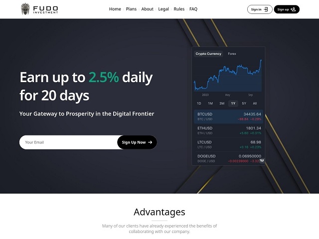 Fudo.ltd - Deposits and Payouts (Last 100) | Instant-Monitor.com