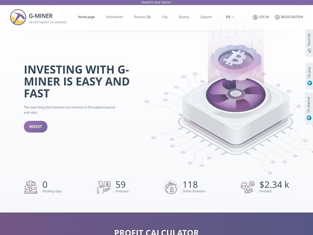 G-miner.io - Deposits and Payouts (Last 100) | Instant-Monitor.com