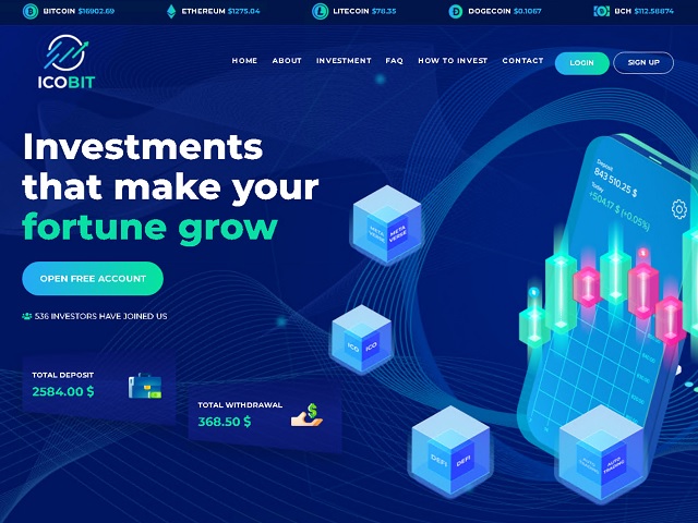 Icobit.biz - Deposits and Traffic | Instant-Monitor.com