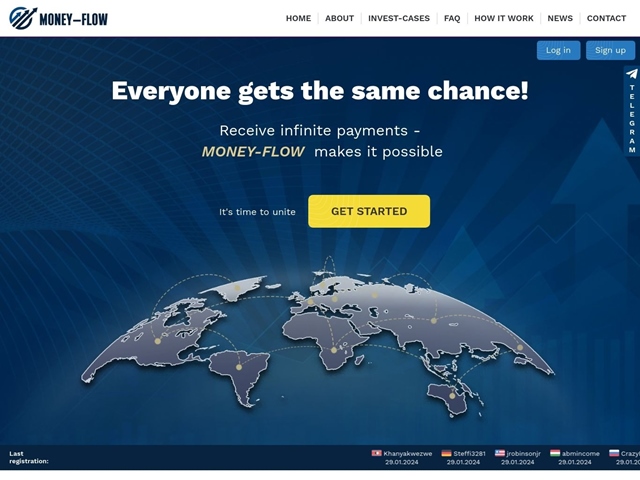 Money-flow.cc - Deposits and Payouts (Last 100) | Instant-Monitor.com