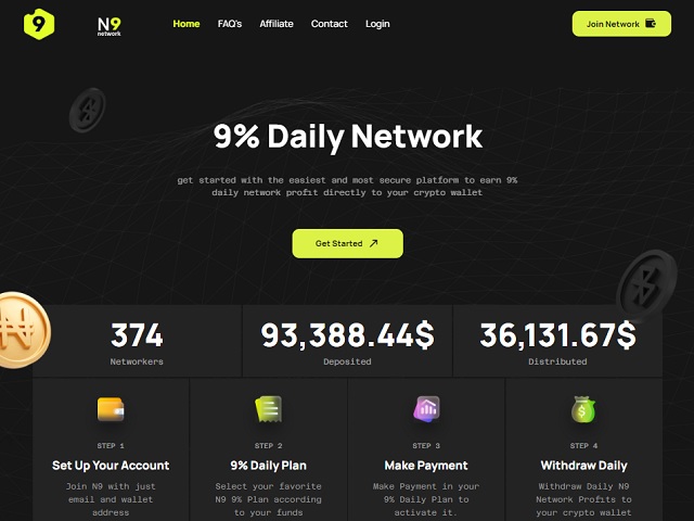 N9.network - Status, Review, Comments and Votes | Instant-Monitor.com
