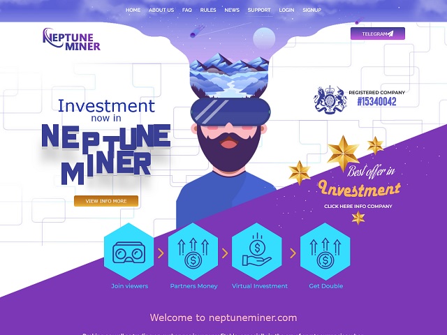 Neptuneminer.com - Wallets | Instant-Monitor.com