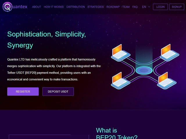 Quantex.cc - Deposits and Payouts (Last 100) | Instant-Monitor.com