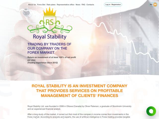 Royalstability.io - The Highest RCB | Instant-Monitor.com