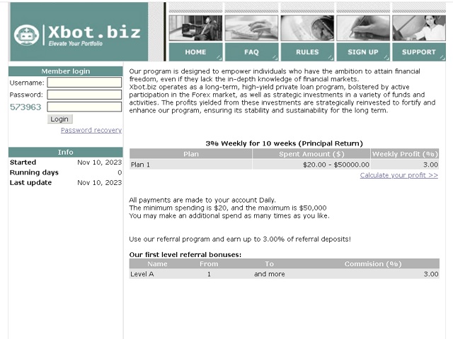 Xbot.biz - Wallets | Instant-Monitor.com